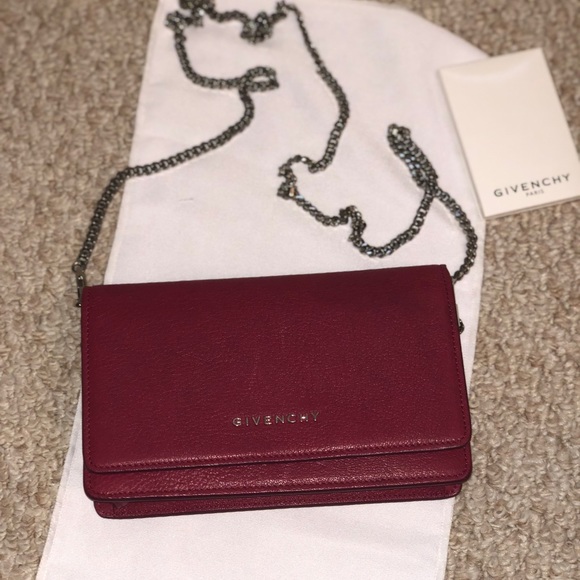 Givenchy | Bags | Givenchy Pandora Chain Wallet Crossbody Bag | Poshmark